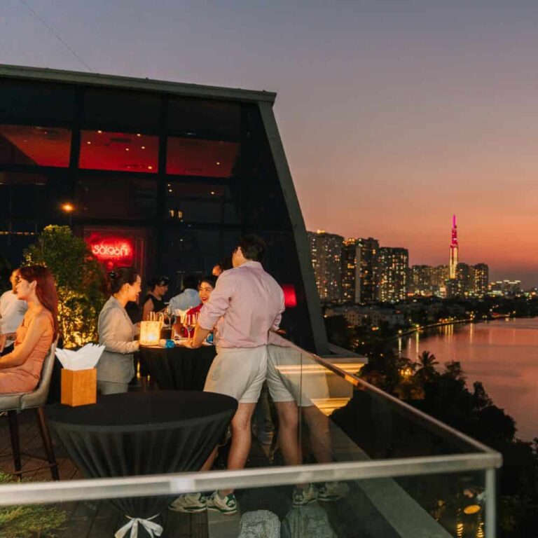 Feel on Top of the World at a Rooftop Bar in Ho Chi Minh City